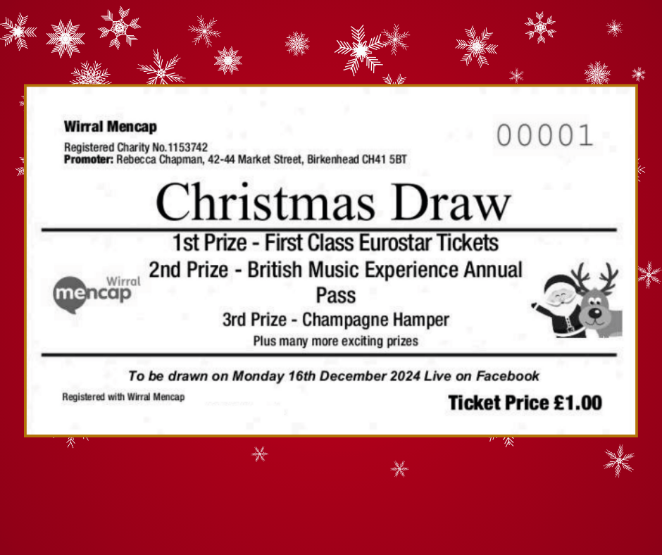 Christmas Prize Draw | Wirral Mencap